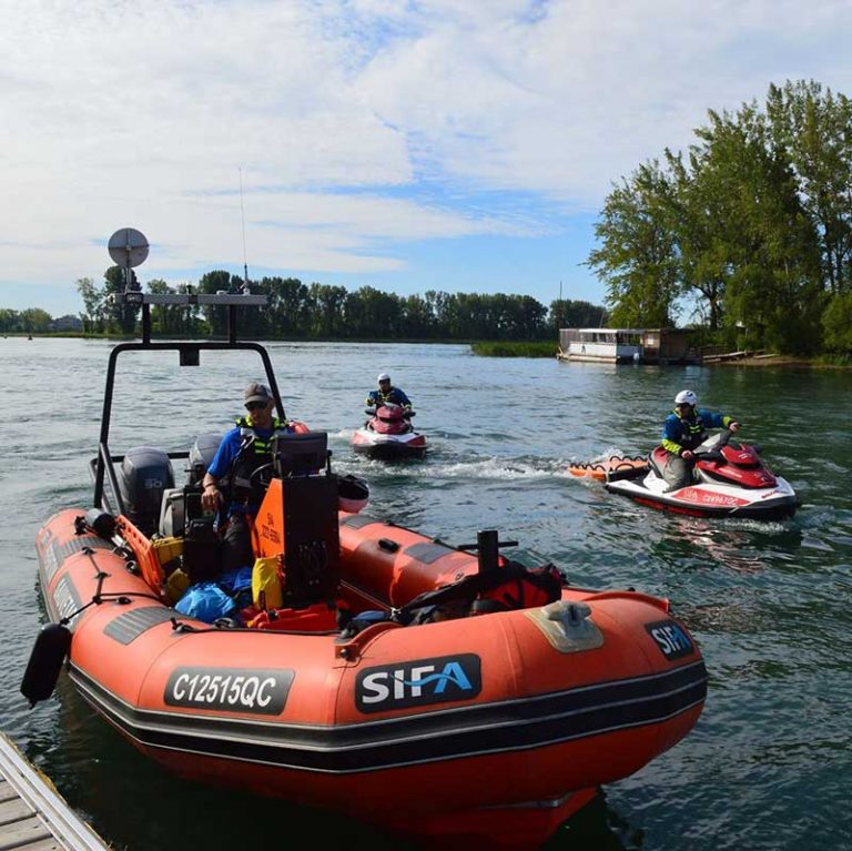Embarcation pneumatique de sauvetage nautique - SIFA - SIFA